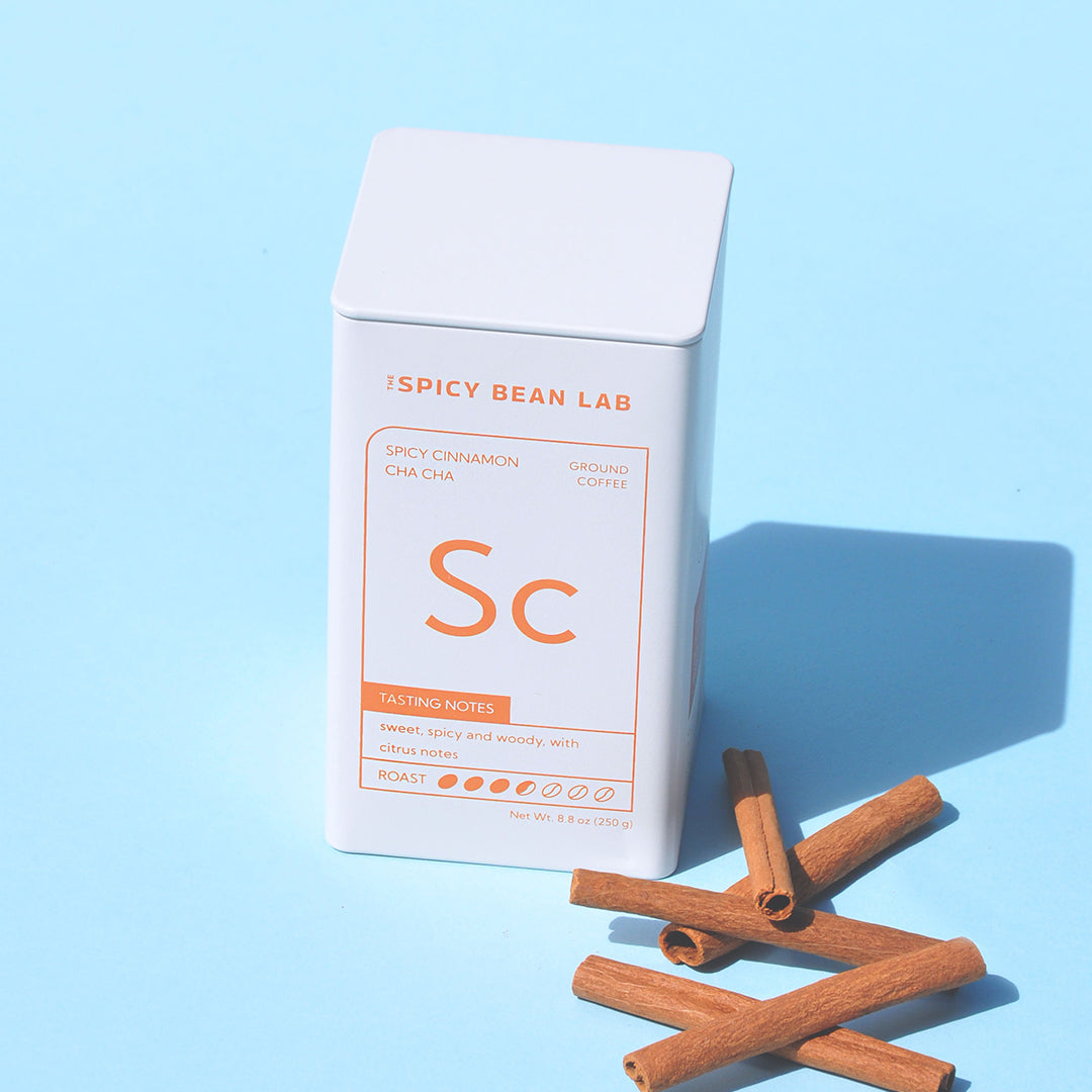 Spicy Cinnamon Cha Cha Coffee Grounds – The Spicy Bean Lab